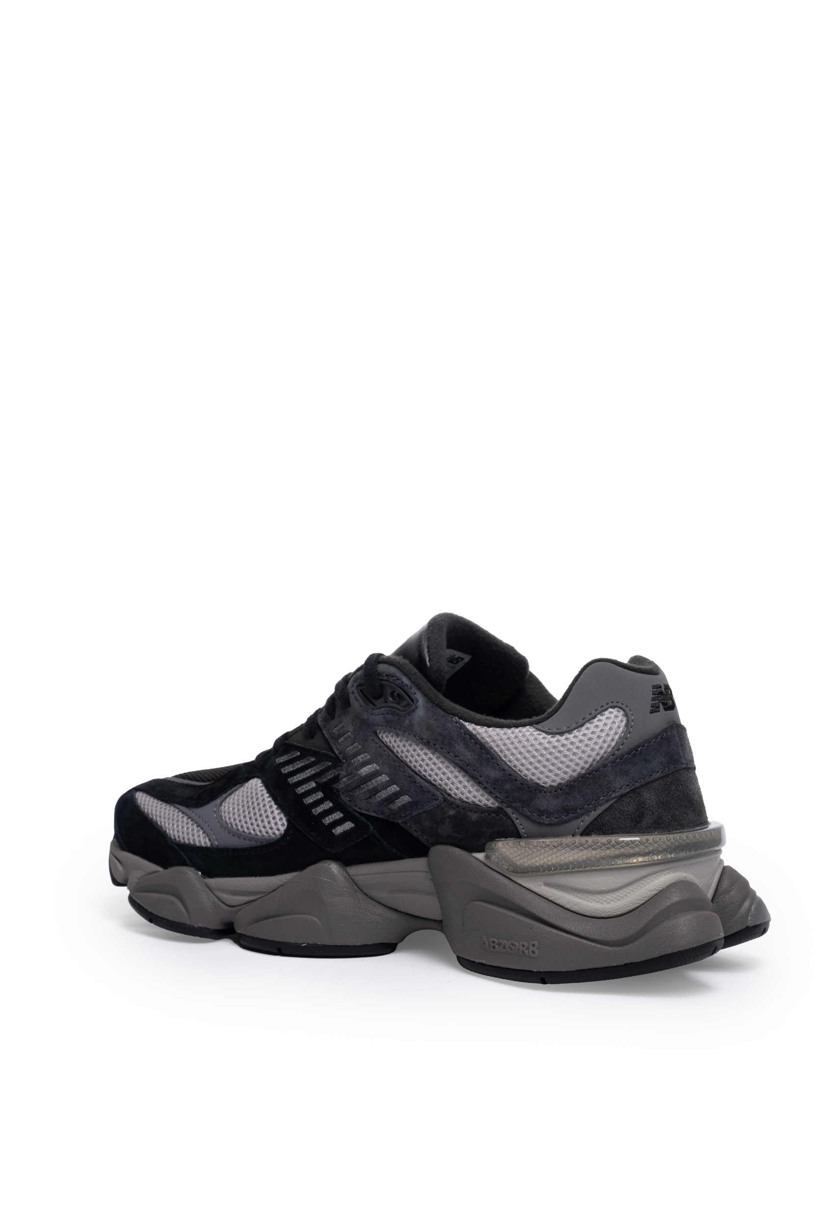 Sneakers 9060 BLK BLACK con Castlerock e Rain Cloud NEW BALANCE U9060 ...